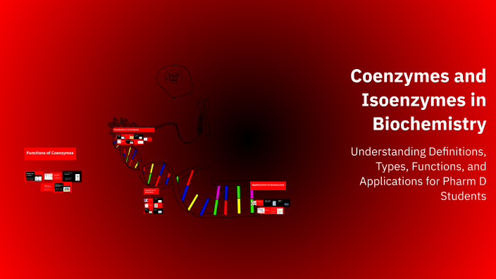 Coenzymes and Isoenzymes in Biochemistry by safa sheik on Prezi