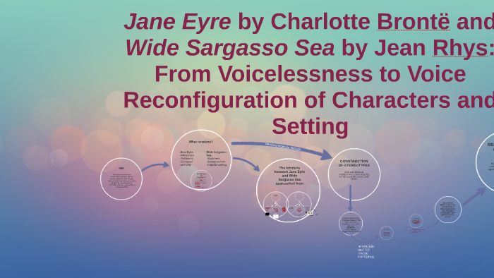 Jane Eyre by Charlotte Brönte and Wide Sargasso Sea by Jean by Lucía ...