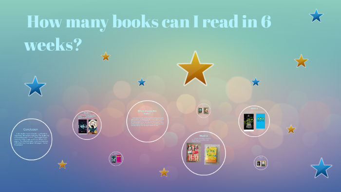 How many books can I read in 6 weeks by kamilla jacobo on Prezi