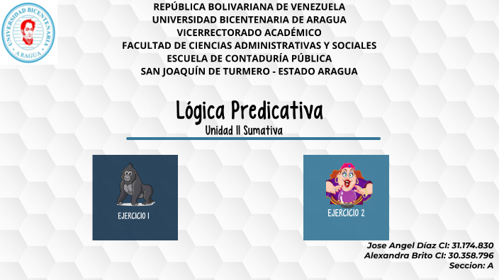 logica predicativa by jose diaz on Prezi