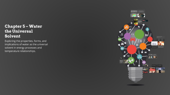 Chapter 5 – Water the Universal Solvent by Caleb Estrada on Prezi
