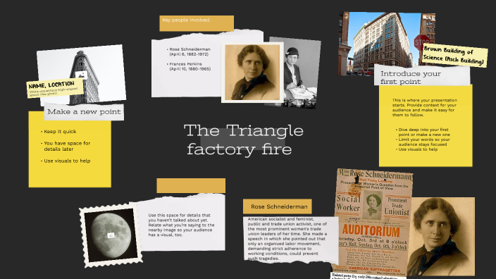 The Triangle factory fire by Alina Suslova on Prezi
