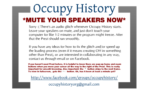 Occupy History - A multimedia timeline of the Occupy movement by Occupy ...