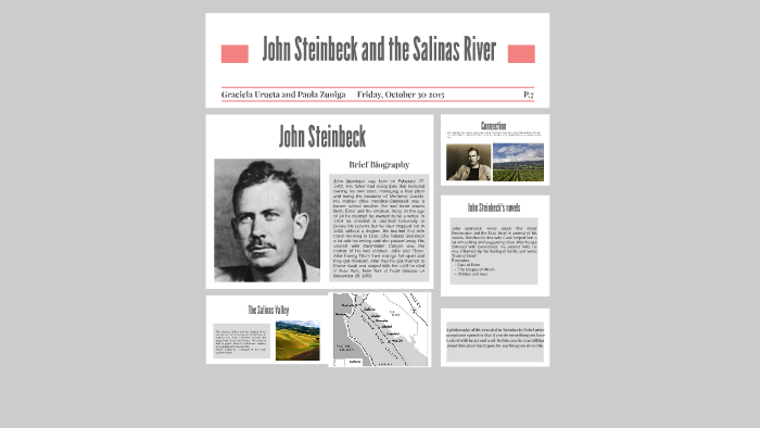 John Steinbeck and the Salinas River by Paola Zuniga on Prezi