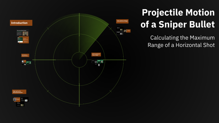 Projectile Motion of a Sniper Bullet by madison killoran on Prezi