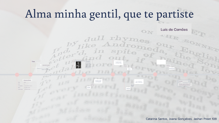 Análise do Poema: Alma Minha Gentil by catarina narciso on Prezi
