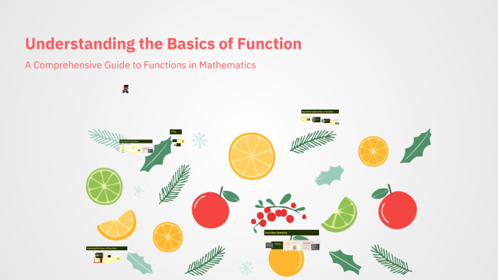 Understanding the Basics of Function by Hadoof Alshsmsi on Prezi