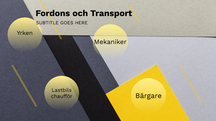 fordons och transport by Liam Larsen on Prezi