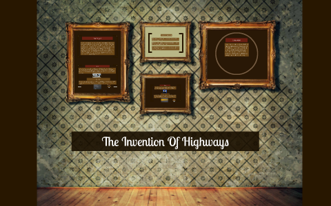 The Invention Of Highways by Allen Salley