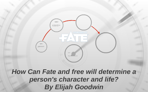 How Can Fate and free will determine a person's character an by Elijah ...