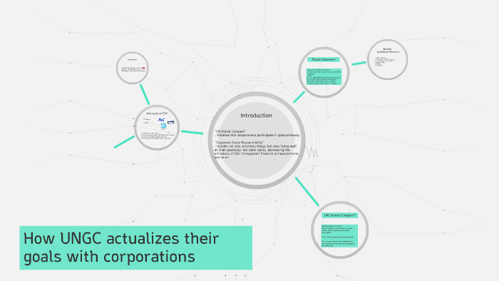 How UNGC actualizes their goals with corporations by 수지 한 on Prezi