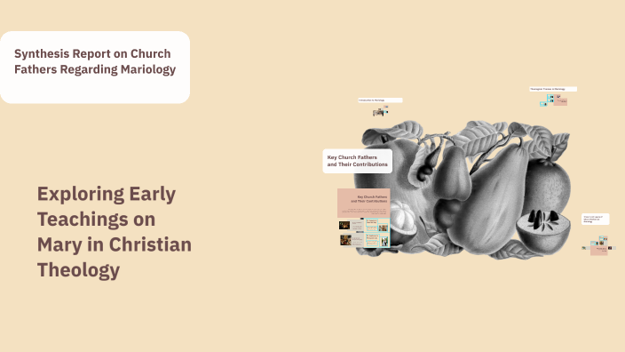 Synthesis Report on Church Fathers Regarding Mariology by Ardee Nav on ...