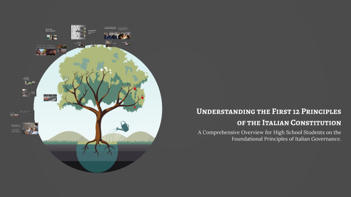 Understanding the First 12 Principles of the Italian Constitution by ...
