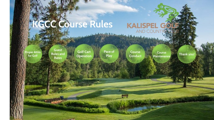 KGCC Course Rules by Nicholas McCaslin, PGA on Prezi