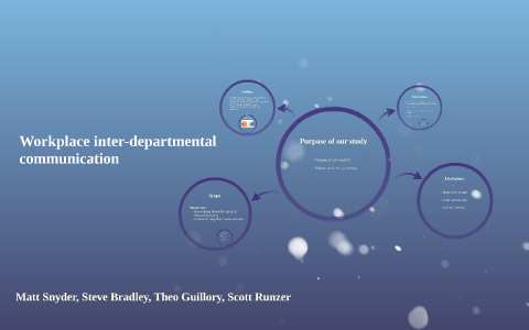 Workplace inter-department communication by Matt Snyder on Prezi