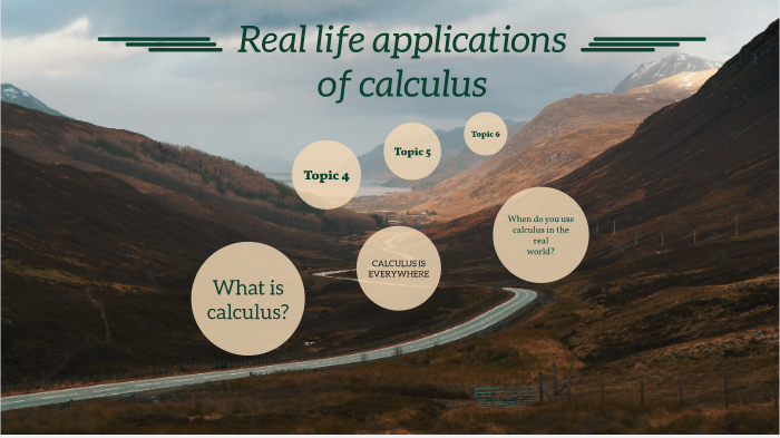 Real life applications of calculus by Meriam Saleh on Prezi