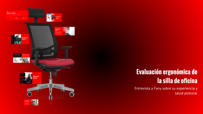 Evaluación ergonómica de la silla de oficina by MARIA LIZBETH LOPEZ ...