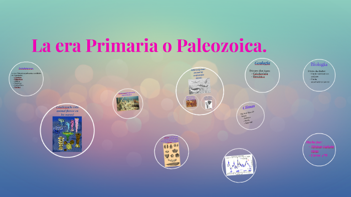 La era Primaria o Paleozoica. by Miriam Galvan Rivas on Prezi