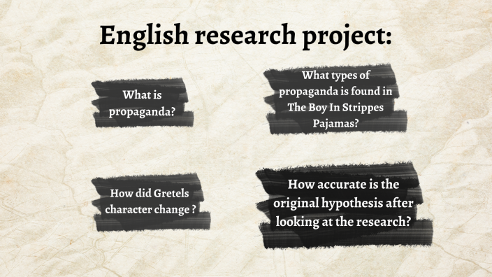 English research project by Tatum Bergh on Prezi