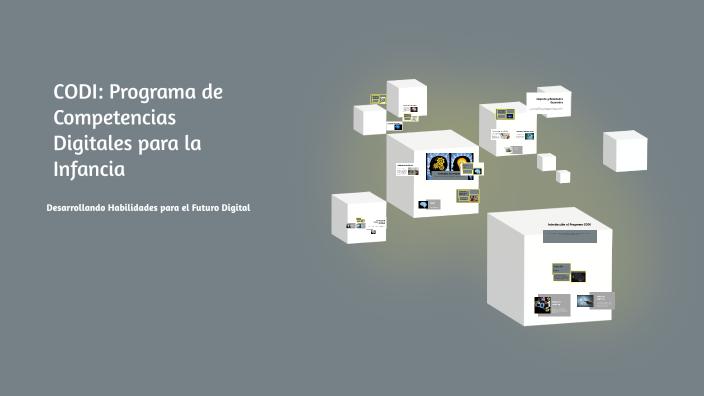 CODI: Programa de Competencias Digitales para la Infancia by virginia ...