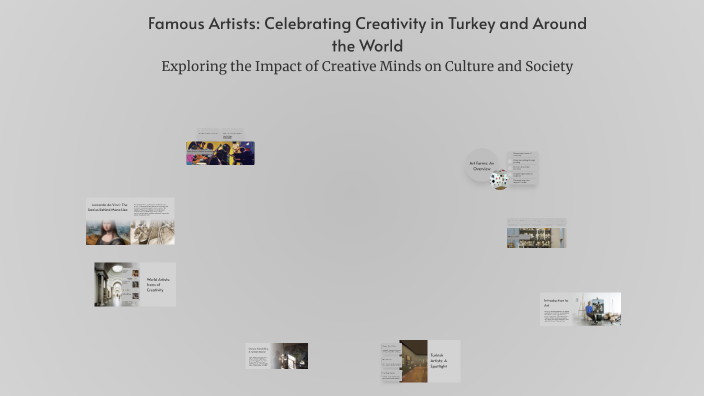 Famous Artists: Celebrating Creativity in Turkey and Around the World ...