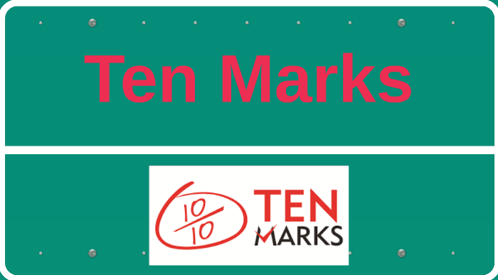Ten Marks by on Prezi