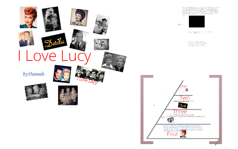 "I Love Lucy" slide by hannah wilson on Prezi