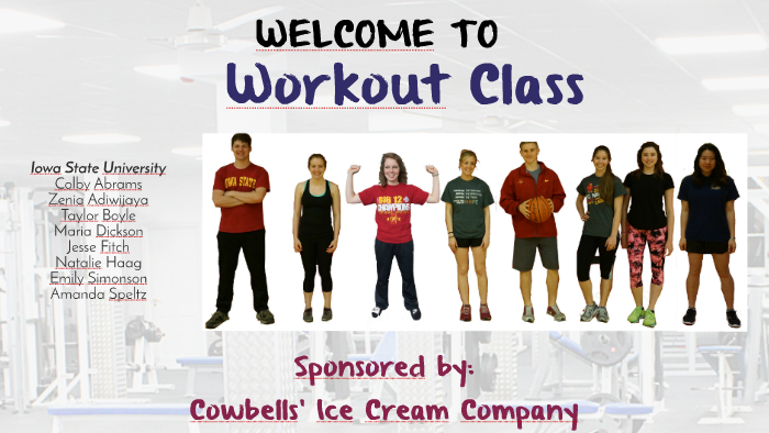 Workout Class - Cowbell's ISU by Zenia Adiwijaya