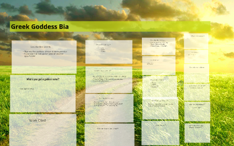 Greek Goddess Bia by Madison Tennyson on Prezi