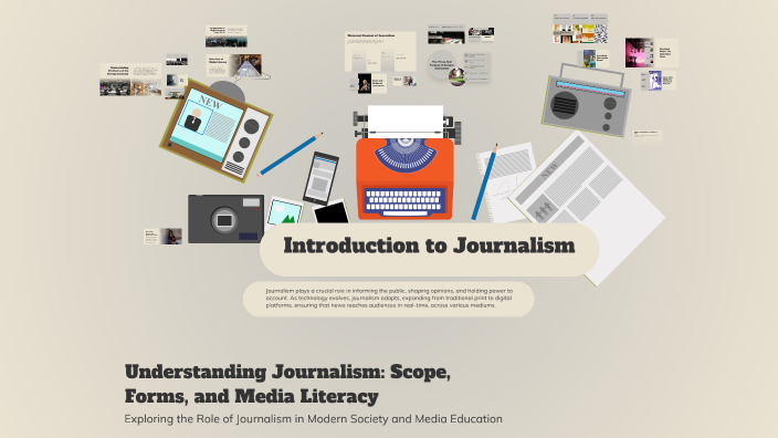 Understanding Journalism: Scope, Forms, and Media Literacy by Jam ...