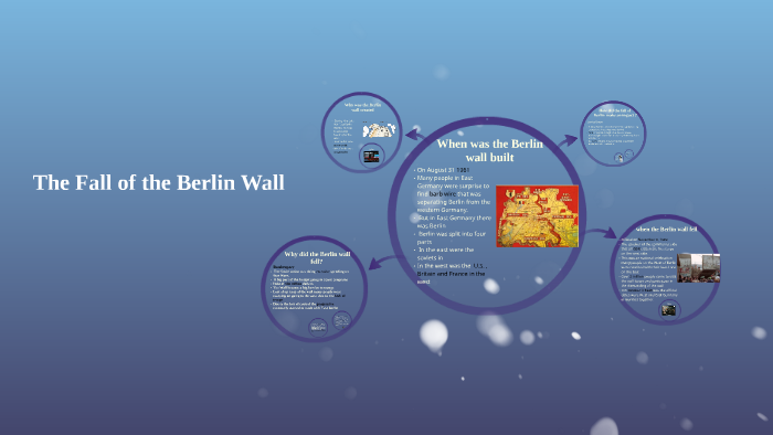The Fall of the Berlin Wall by on Prezi