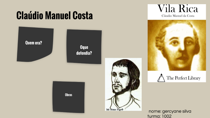 Claúdio Manuel Costa by gercyane Silva on Prezi