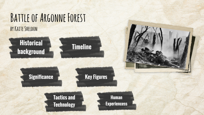 Battle of Argonne Forest by Kaite Sheldon by Katie Sheldon on Prezi
