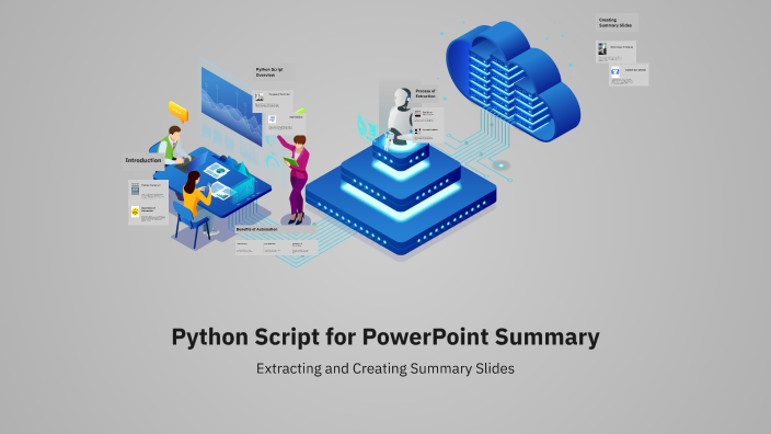 Python Script for PowerPoint Summary by Tilala Prince on Prezi