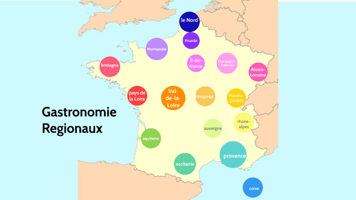 Gastronomie Francais par Regions by Jenna Sewall on Prezi