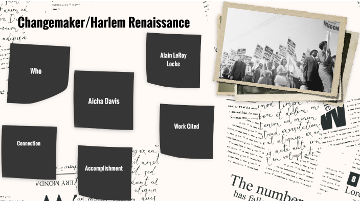 Modern African-American Voices and Their Connections to Harlem ...