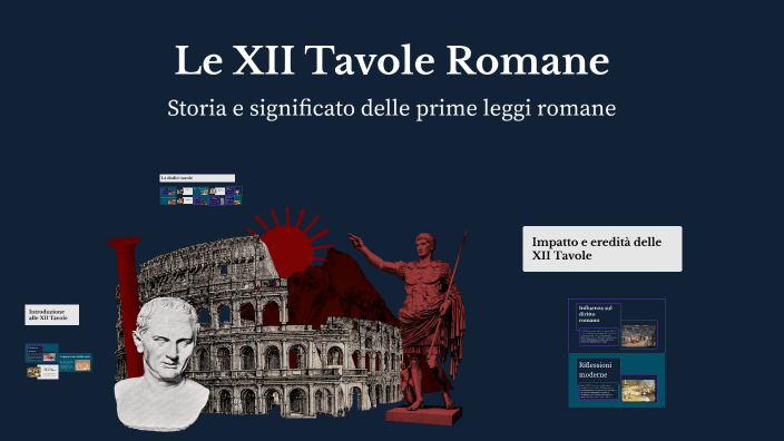 Le XII Tavole Romane by diego marchioro on Prezi