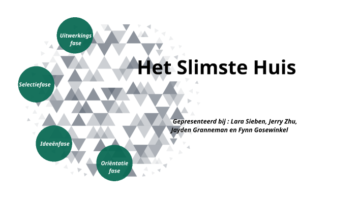 Slimste huis oplossing by Fynn Gosewinkel on Prezi
