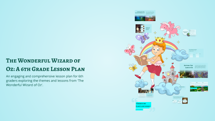 The Wonderful Wizard of Oz: A 6th Grade Lesson Plan by Индира ...
