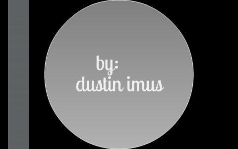 the poem by dustin imus on Prezi