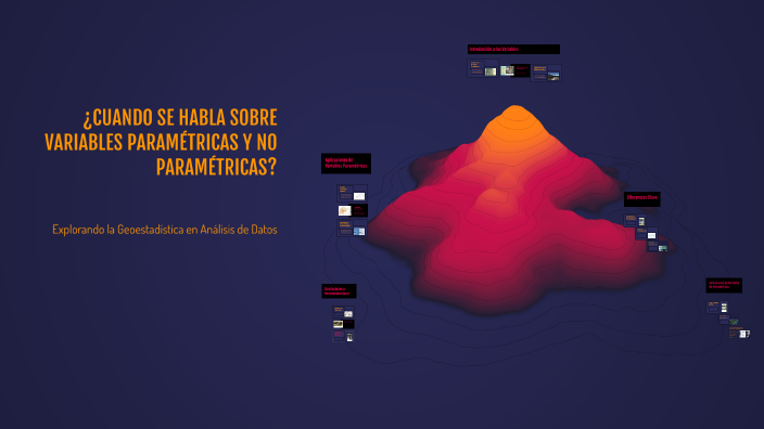 ¿CUANDO SE HABLA SOBRE VARIABLES PARAMÉTRICAS Y NO PARAMÉTRICAS? by ...