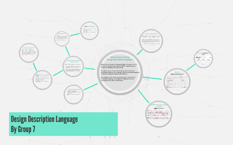 Design Description Language by Danish Sinha on Prezi