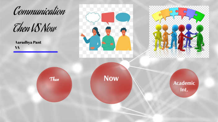 COMMUNICATION (Then VS Now) by Aaradhya Pant on Prezi