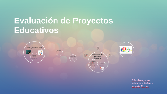 Evaluación De Proyectos Educativos By Alejandra Bejarano On Prezi