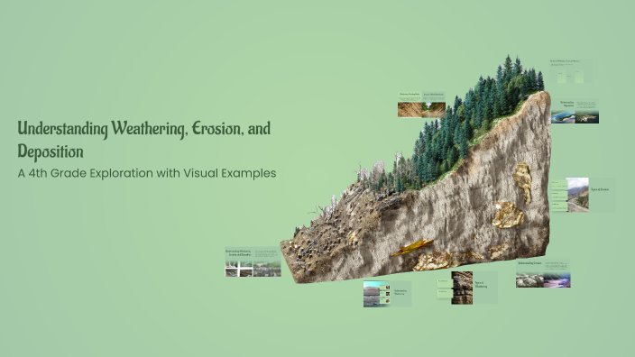 Understanding Weathering, Erosion, and Deposition by Erin Best on Prezi