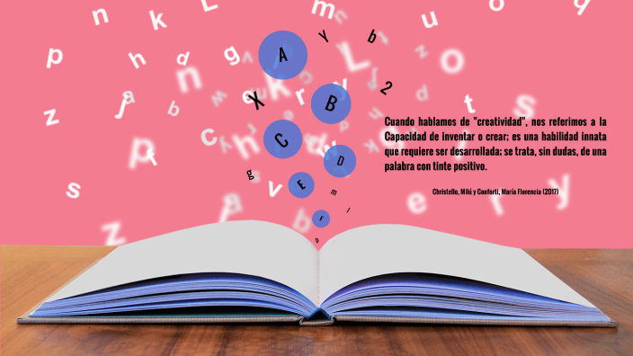 Cuando hablamos de "creatividad", nos referimos a la сapacidad de ...