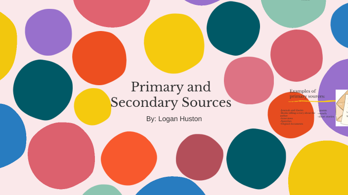 Primary and Secondary Sources by Logan Huston on Prezi