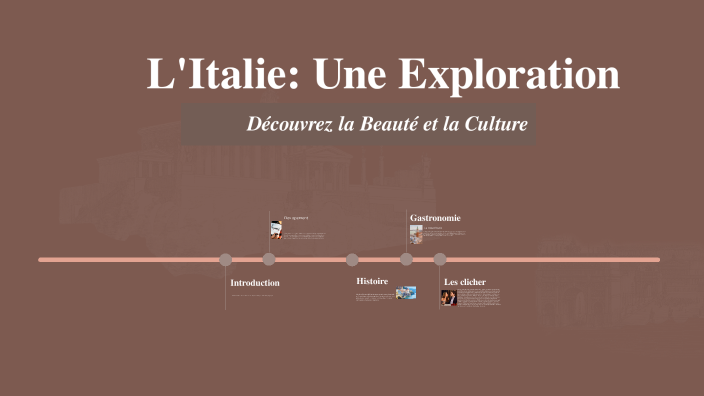 L'Italie: Une Exploration by elio bianchi on Prezi