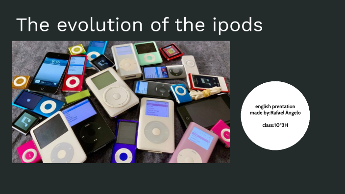 The evolution of the ipods by rafinha TV on Prezi