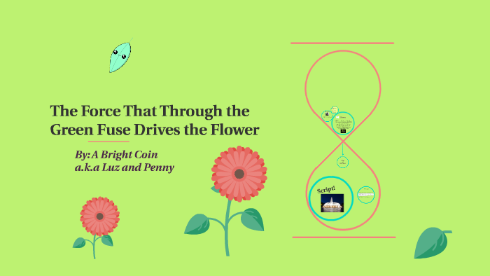 The Force That Through the Green Fuse Drives the Flower by Luz Mercado ...